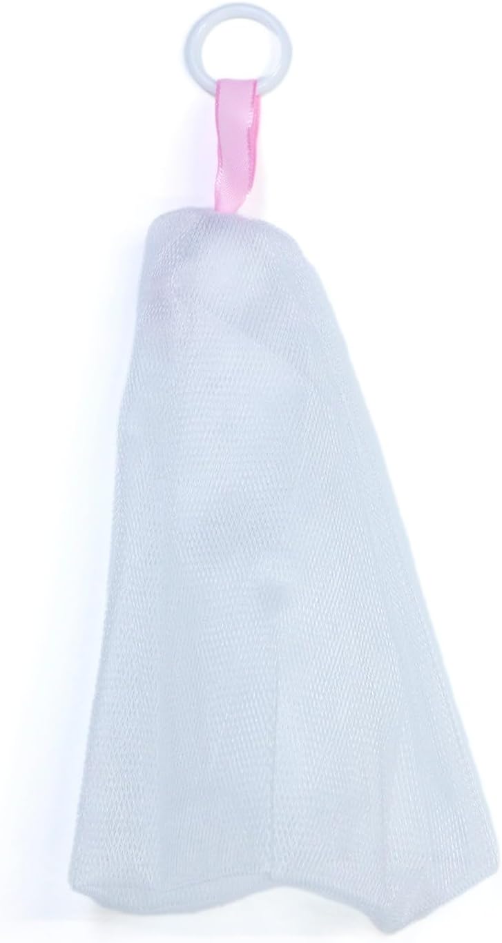 泡立てネット 洗顔 泡立て ネット フォーム 濃密泡 リング付き 石鹸 もっちり ホイップ きらきらぷんぷん丸 SKN-003 - きらきらぷんぷん丸